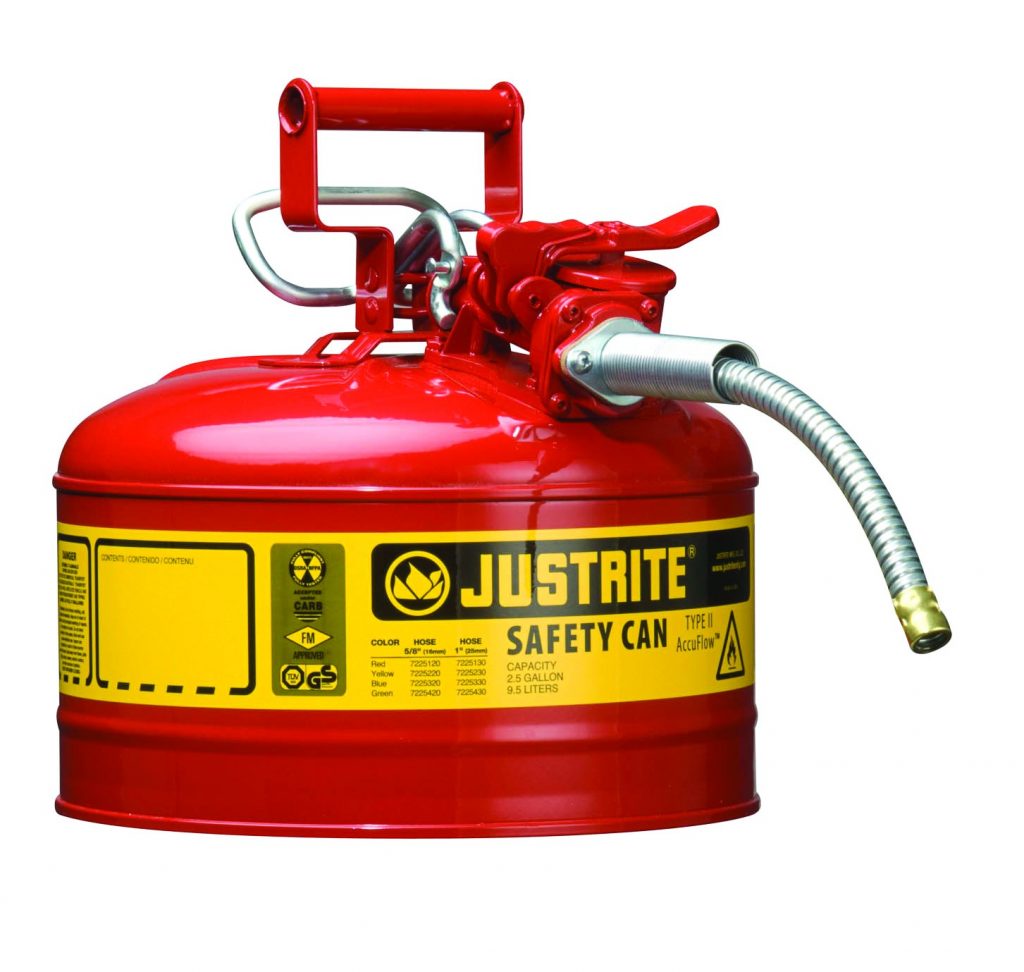 Type II AccuFlow? Safety Cans - Slatebelt Safety | PPE | Safety Supplies