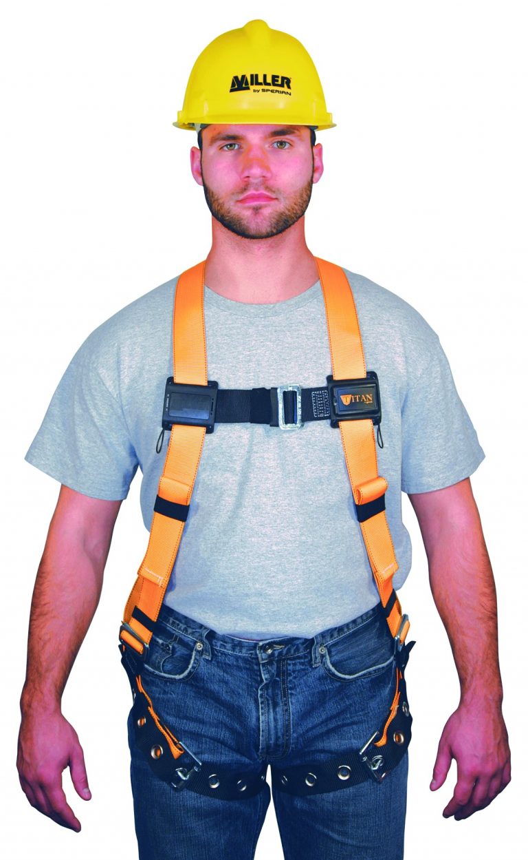 Miller Titan II Non-Stretch Harnesses - Slatebelt Safety | PPE | Safety ...