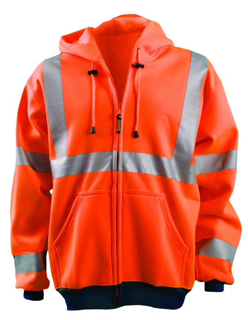 Class 3 Wicking Zip-Up Sweatshirts - Slatebelt Safety | PPE | Safety ...
